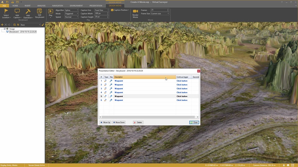 Tutorial videos on Virtual Surveyor